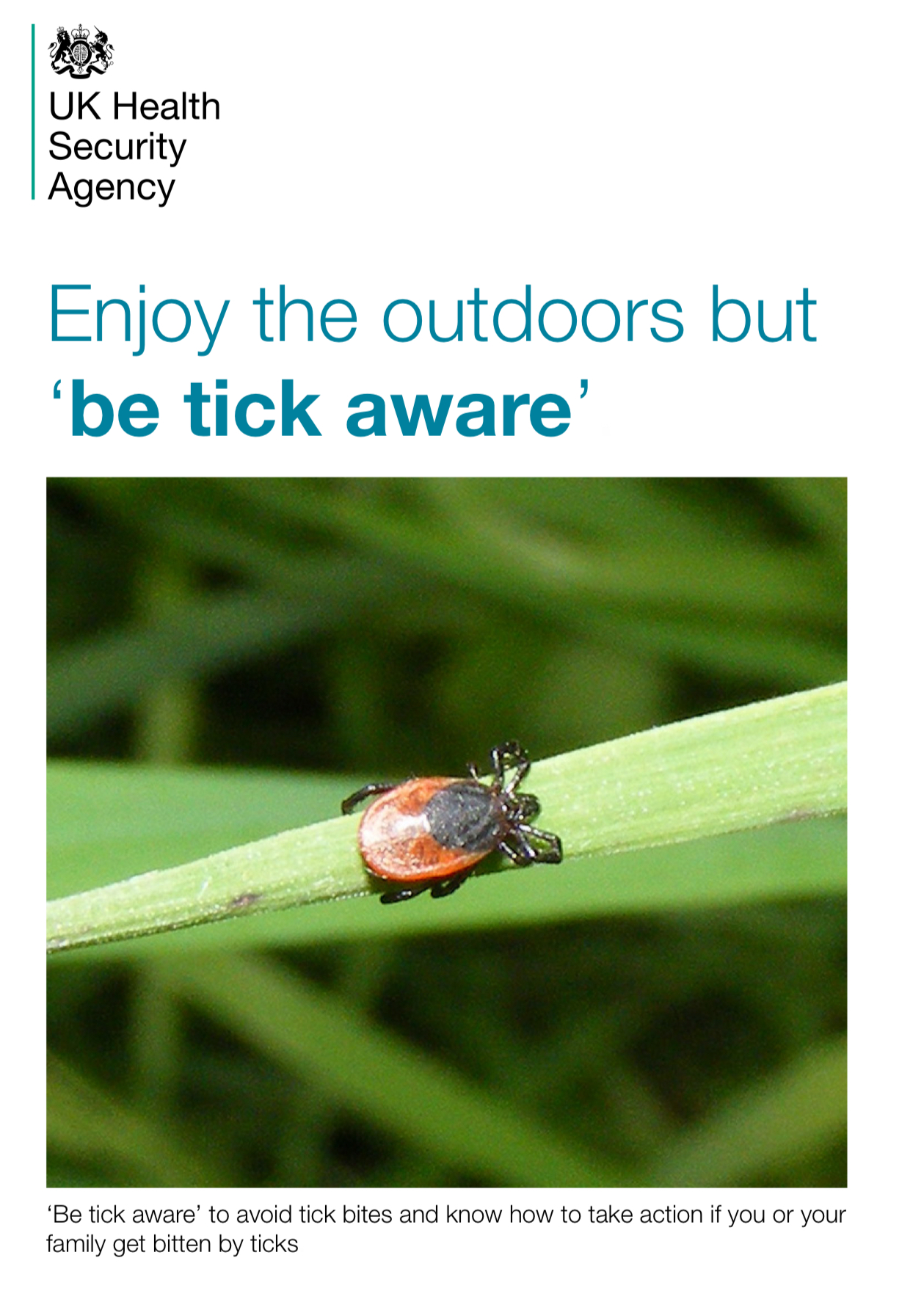 Be Tick Aware | Cambusbarron Village Nursery